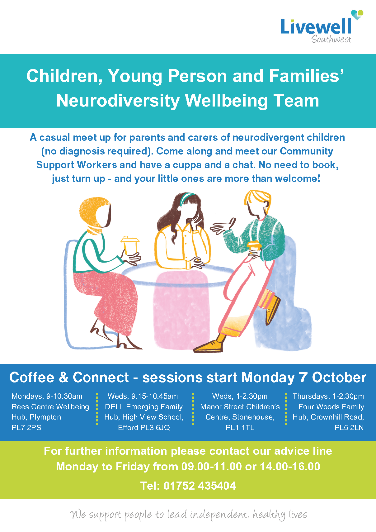 CAMHS Neurodiversity | Livewell Southwest